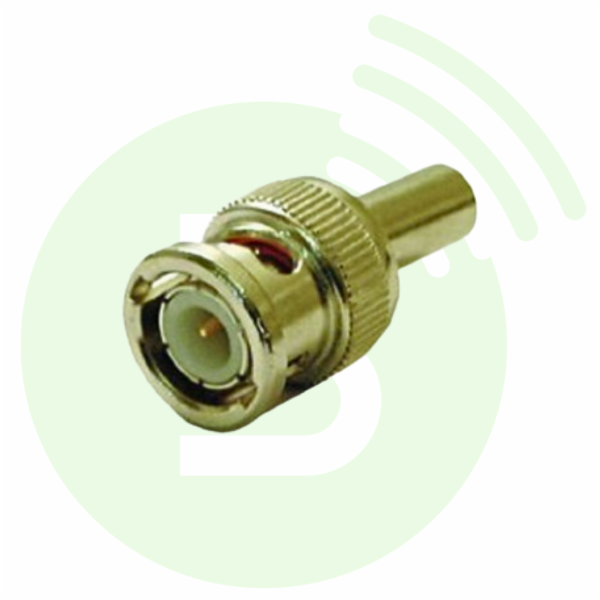 BLANC RADIOCOM Fiche BNC Mâle UG88 à sertir RG58 | Connecteurs - BLANC ...