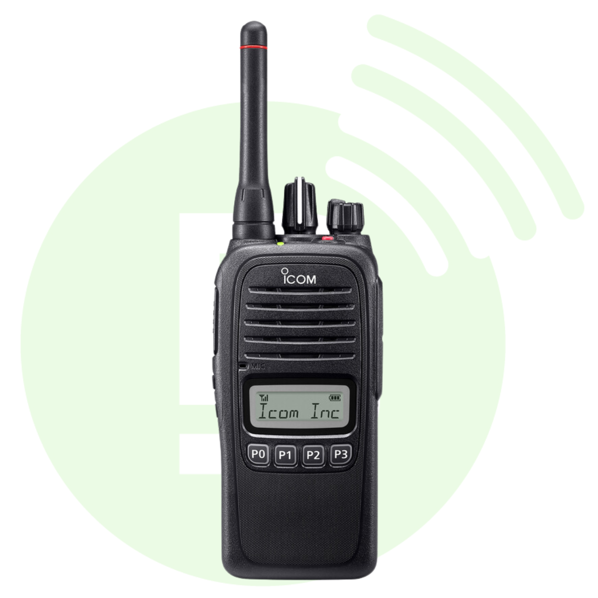 ICOM Portatif radio UHF IC-F2000S avec afficheur | Talkies-Walkies ...