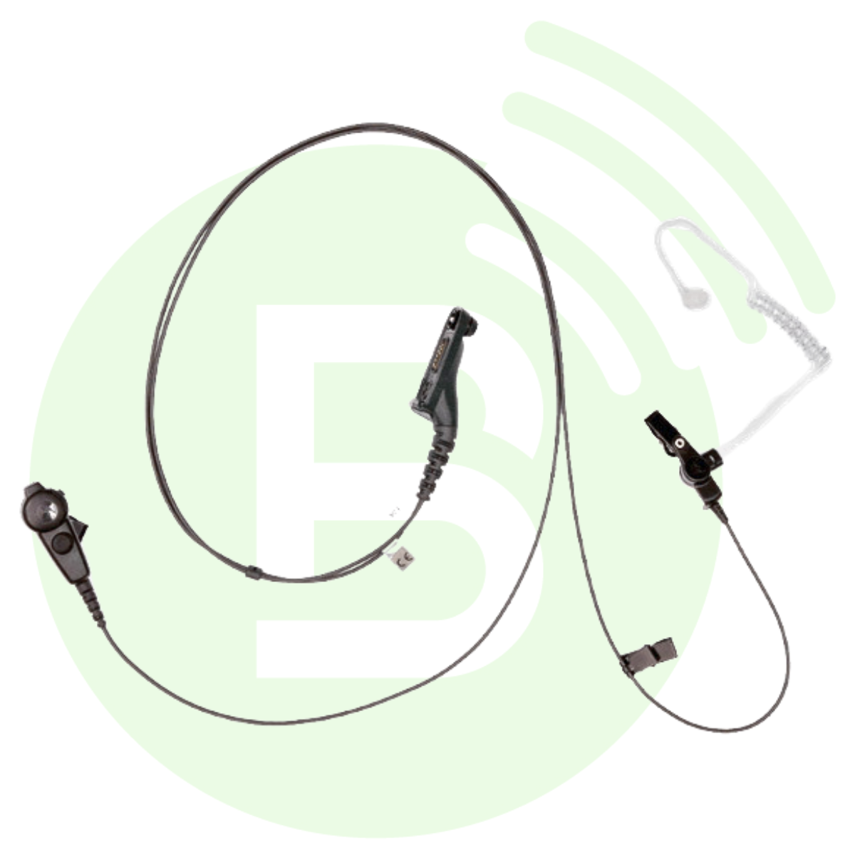 MOTOROLA Oreillette pro PMLN6129A avec tube translucide pour DP3400 ...