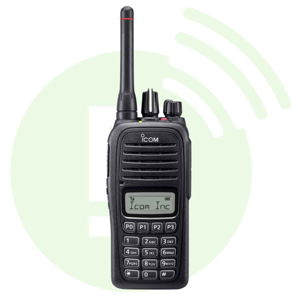 ICOM Portatif radio UHF IC-F2000T avec afficheur et clavier | Talkies ...
