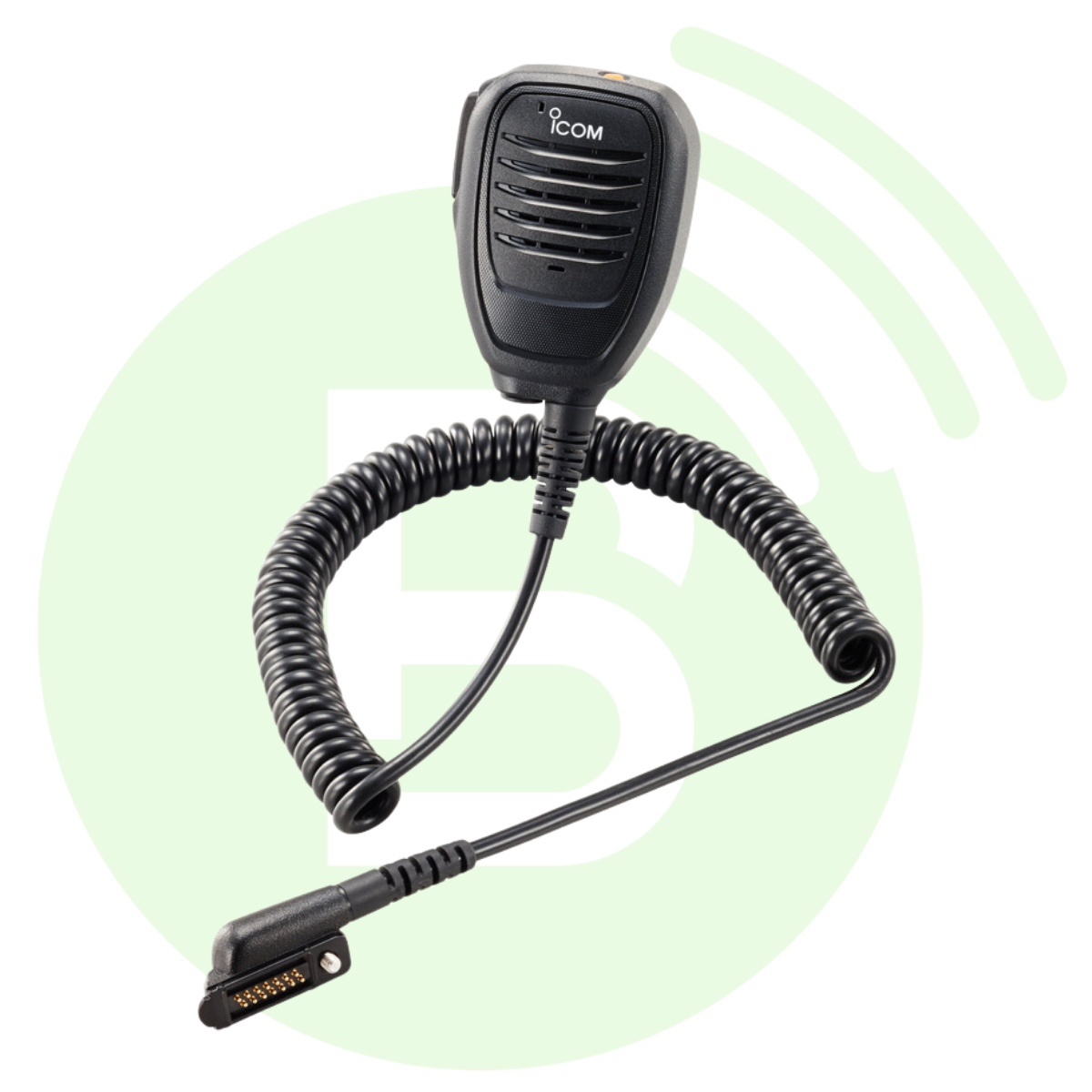 ICOM Microphone Haut-Parleur HM-222H bouton d'alarme IC-F3400D/F4400D ...