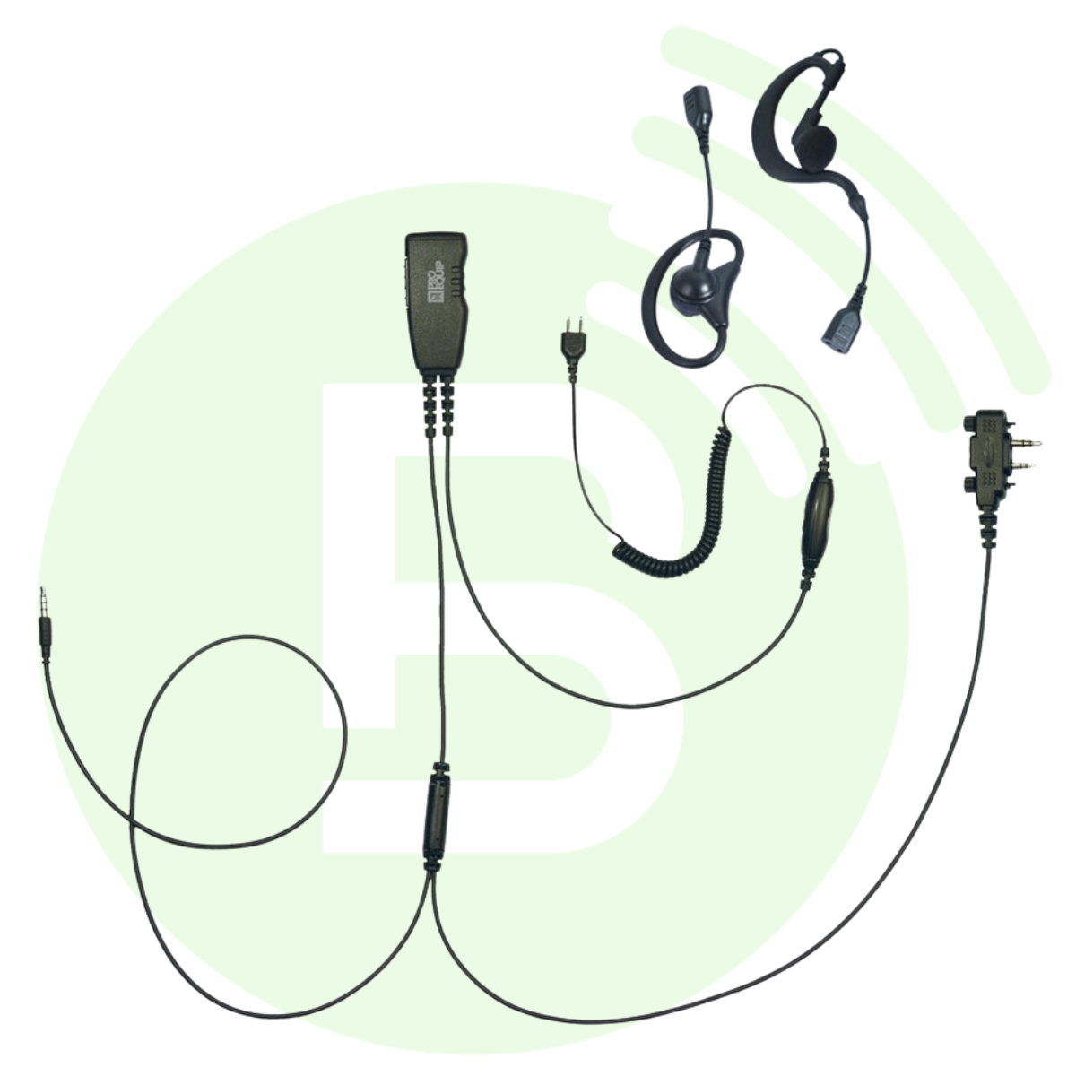 ICOM Kit oreillette microphone EP-SR29140 avec double sortie pour IC ...