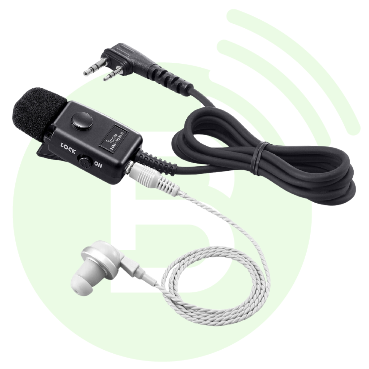 ICOM Oreillette microphone HM-153LS pour IP501H/IP503H/IP510H ...