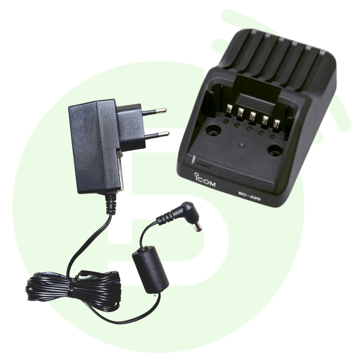 ICOM Chargeur rapide intelligent BC-225 avec information de chargement ...